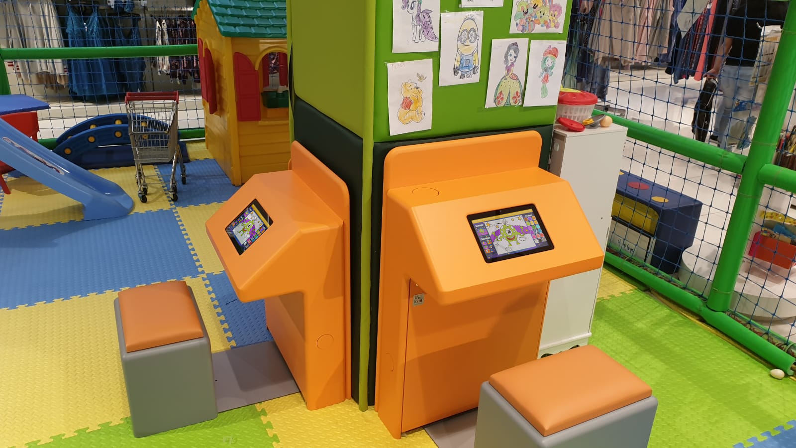 New Interactive kids corners by Kylii Kids in Middle East with Apparel ...